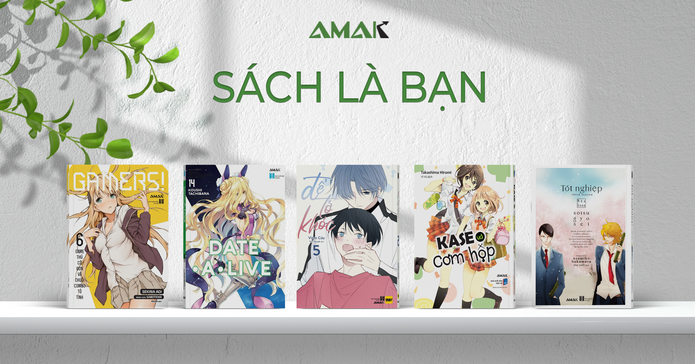 AMAK BOOKS | Sách là bạn – AMAK Store