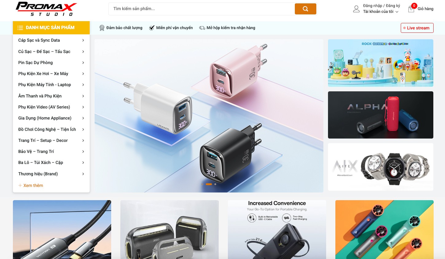 CUKTECH Vietnam Official Store – Promax Studio