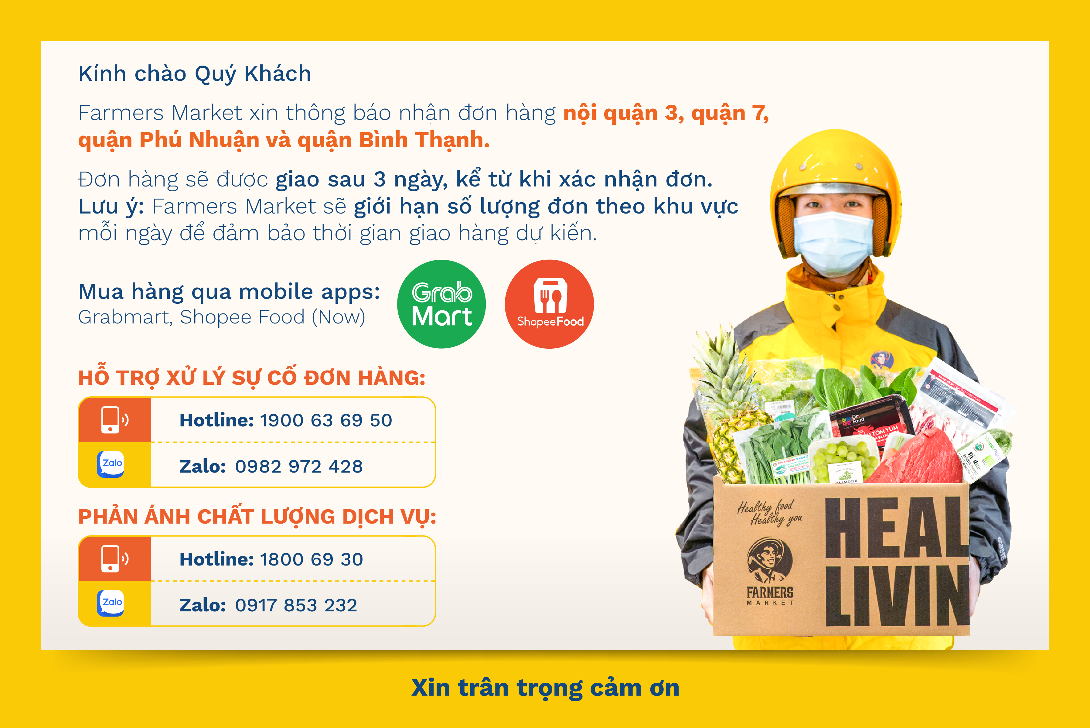 FARMERS' MARKET - Trái Cây & Thực Phẩm Sạch Việt Nam & Nhập Khẩu