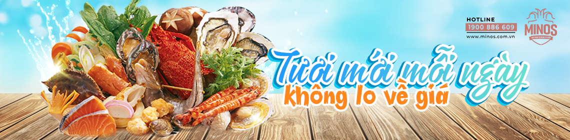 MINOS Gói trọn vị ngon từ biển – Minos.com.vn
