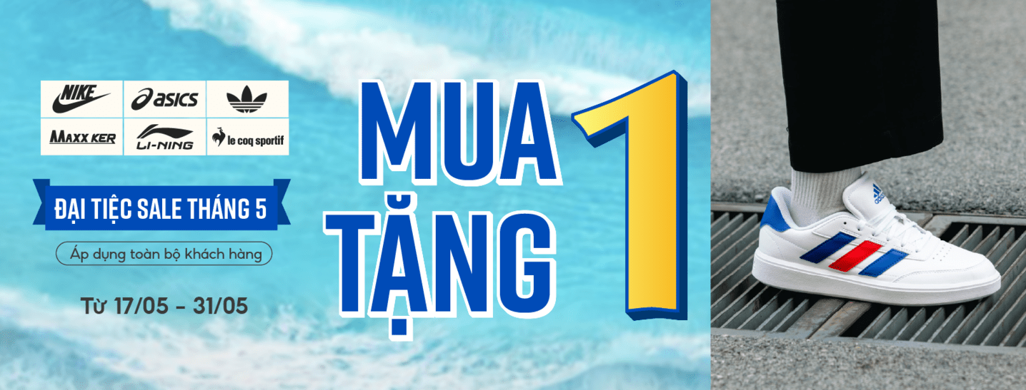 Maxxker Việt Nam : Asics, adidas, Nike, Le coq sportif