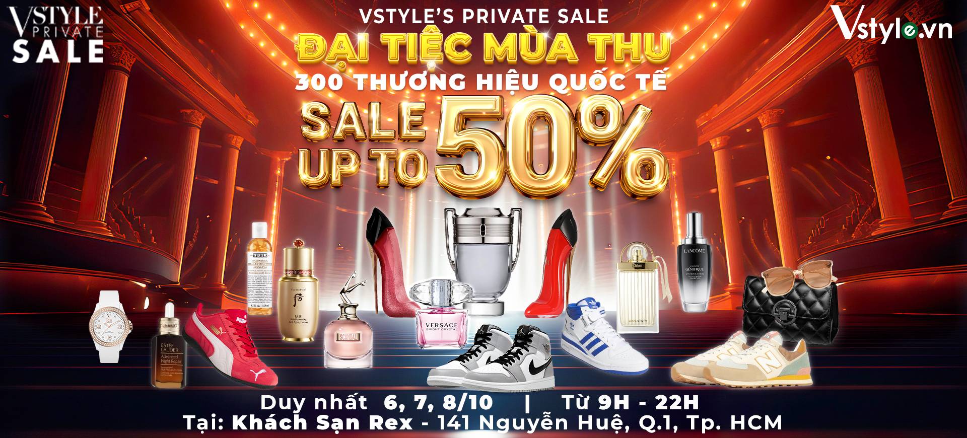 Website bán hàng hiệu giảm giá chính hãng – Vstyle.vn