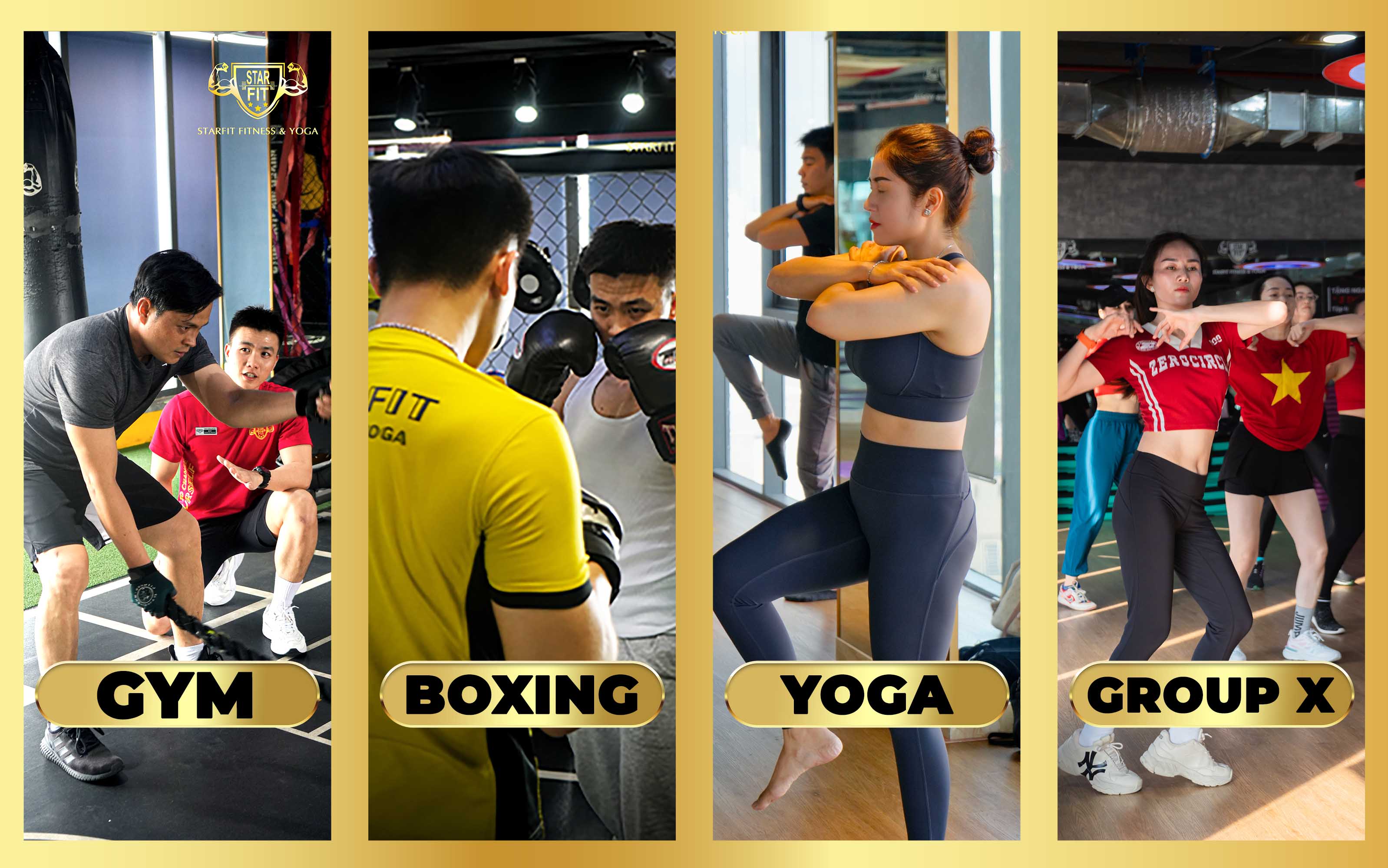 DỊCH VỤ TẠI STARFIT – STARFIT FITNESS & YOGA