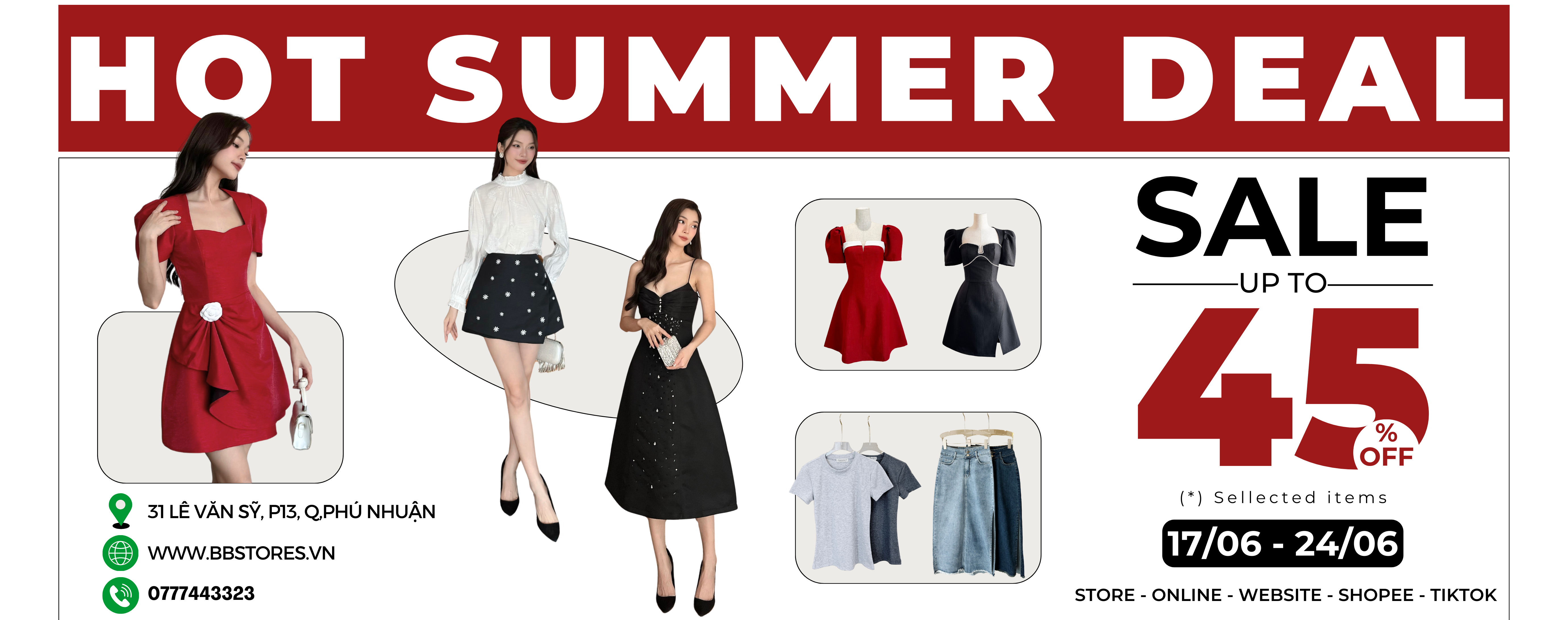 Đầm công sở I Đầm Dự Tiệc I Thời trang công sở BBSTORE'S 2024