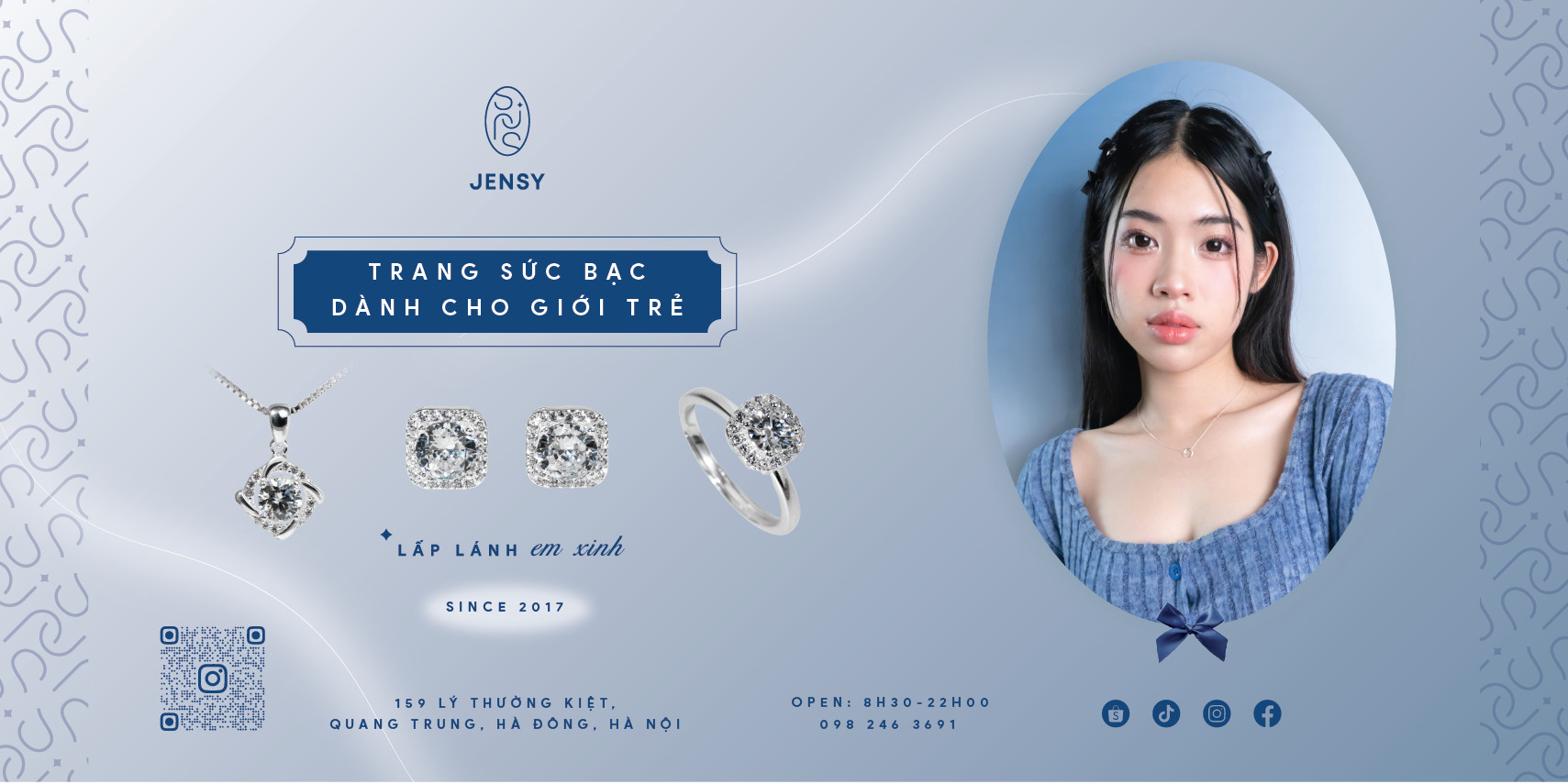 Jensy - Trang Sức Bạc Cao Cấp Dành Cho Giới Trẻ – Jensy.vn