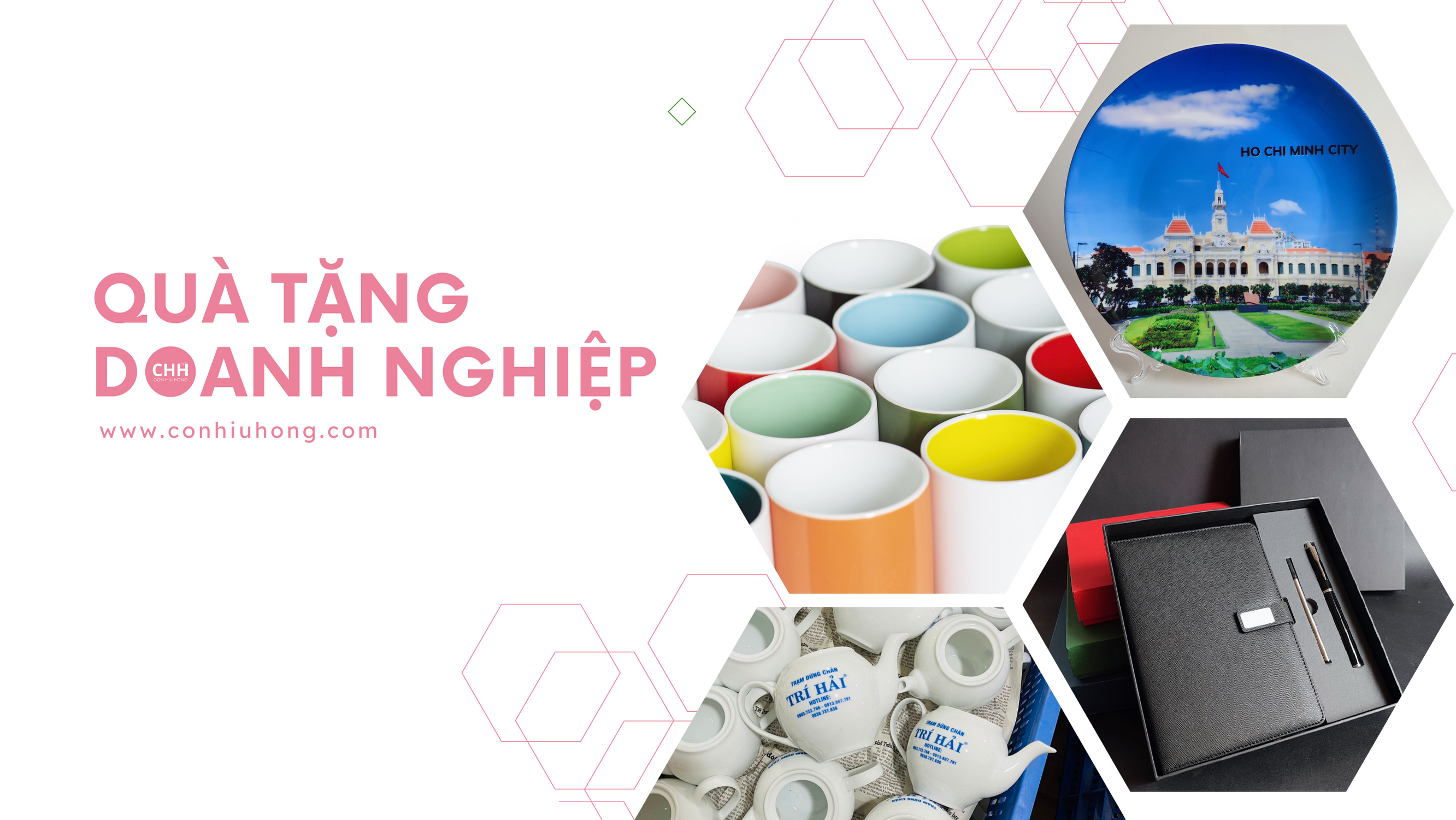 Quà tặng in logo doanh nghiệp - CHH – Con Hiu Hồng Gift