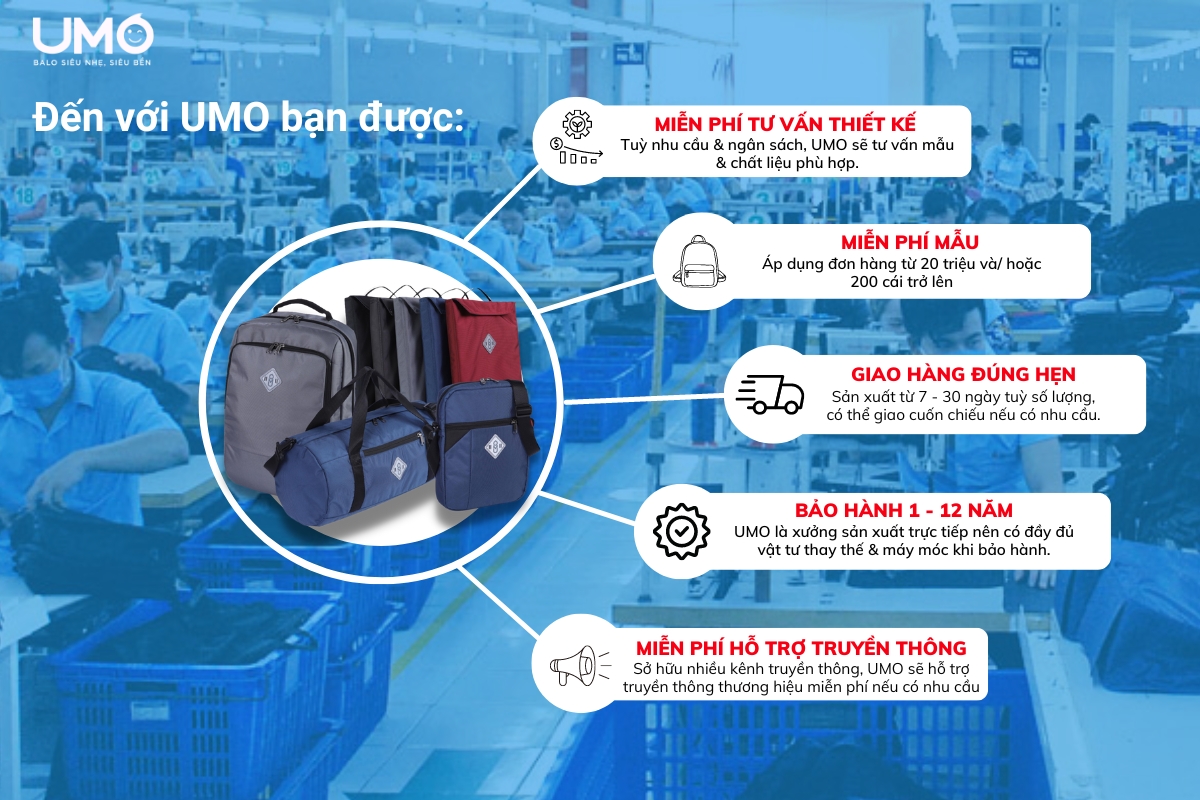 Vietnam Backpack & Custom Bag Manufacturer | UMO