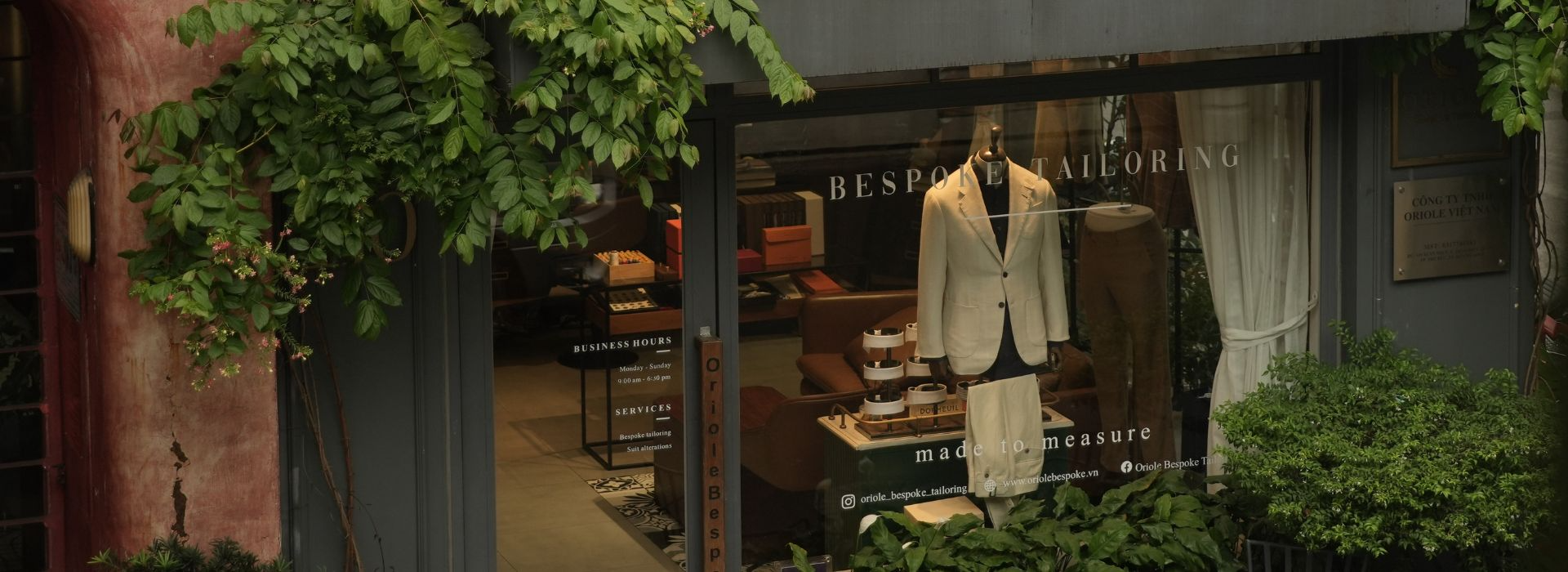 ABOUT US – Oriole Bespoke Tailoring