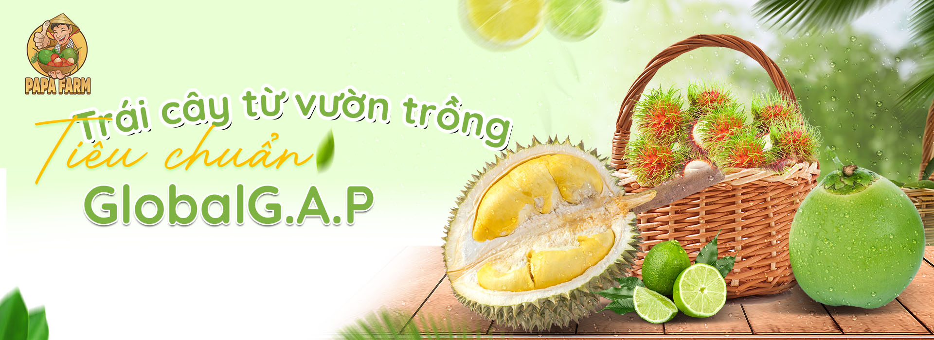 Papa Farm – CÔNG TY TNHH XUẤT NHẬP KHẨU PAPA FARM