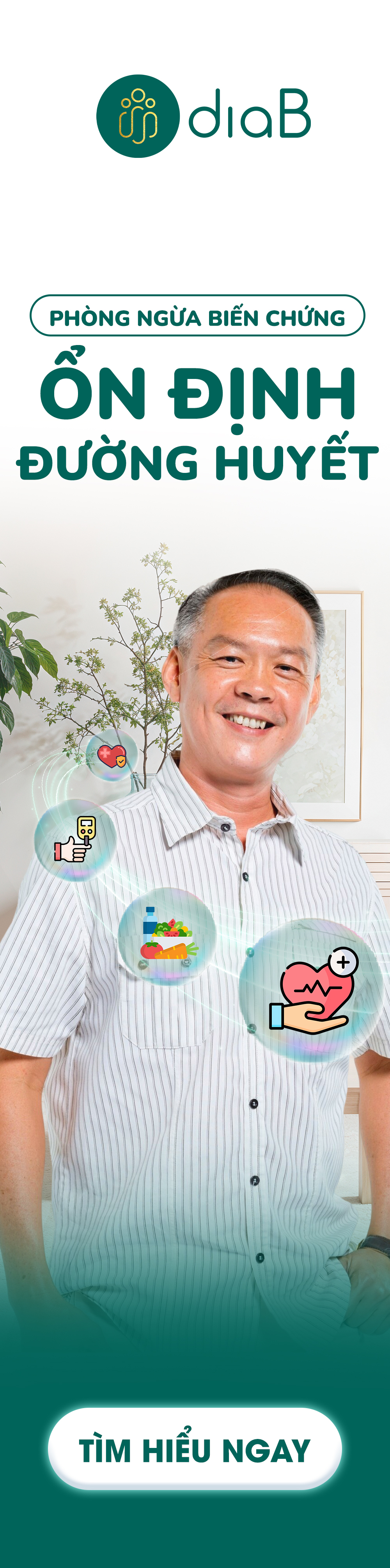 DiaB - Giải pháp toàn diện cho người Đái tháo đường