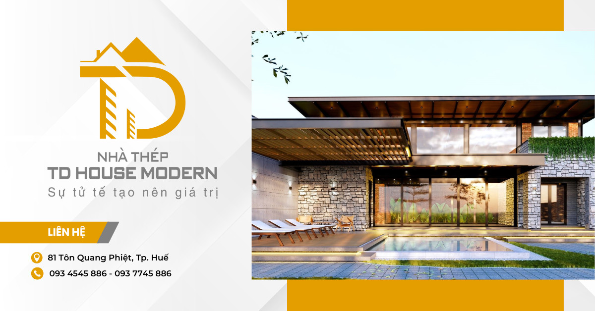 Giới thiệu – Nhà thép TD House Modern | Nhà thép, Tấm Panel, Bê tông ...